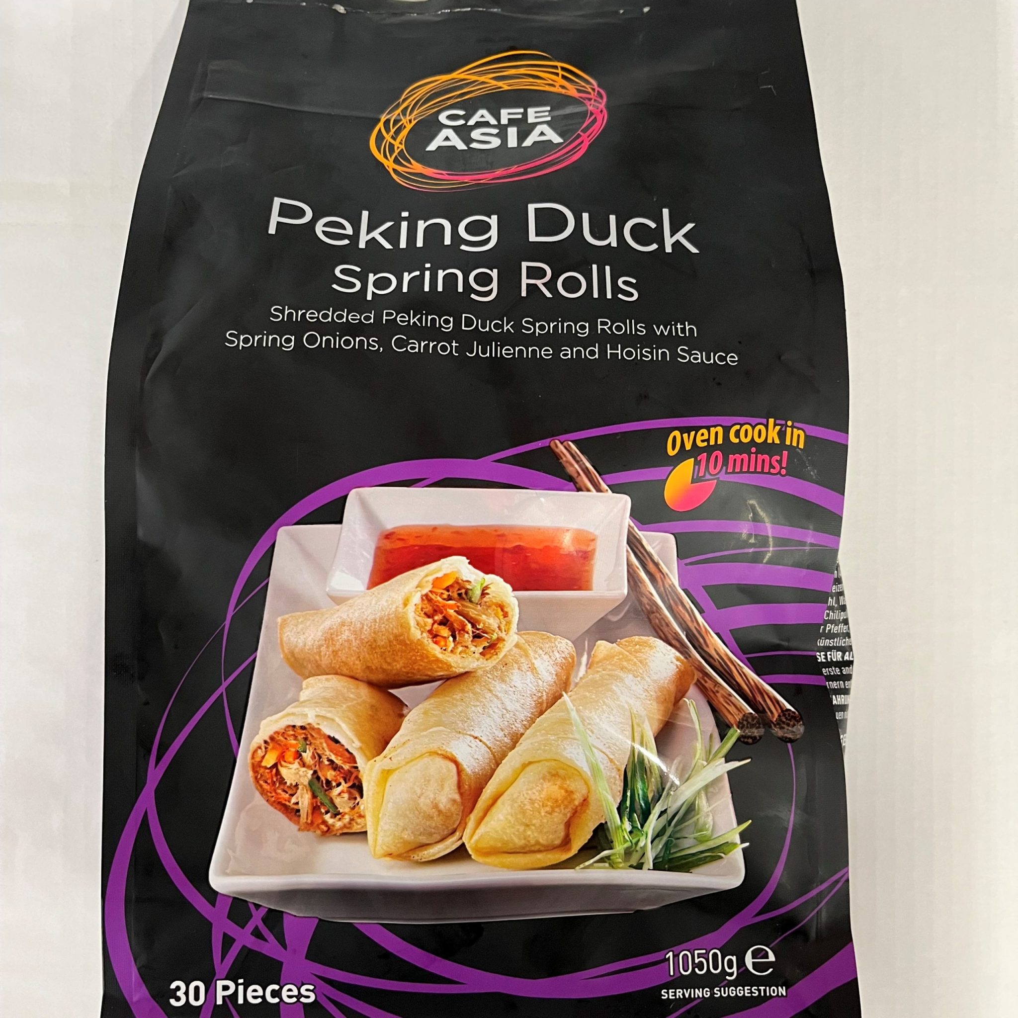 Cafe Asia – Frozen Peking Duck Spring Rolls. – Speyfruit, Elgin, Moray ...